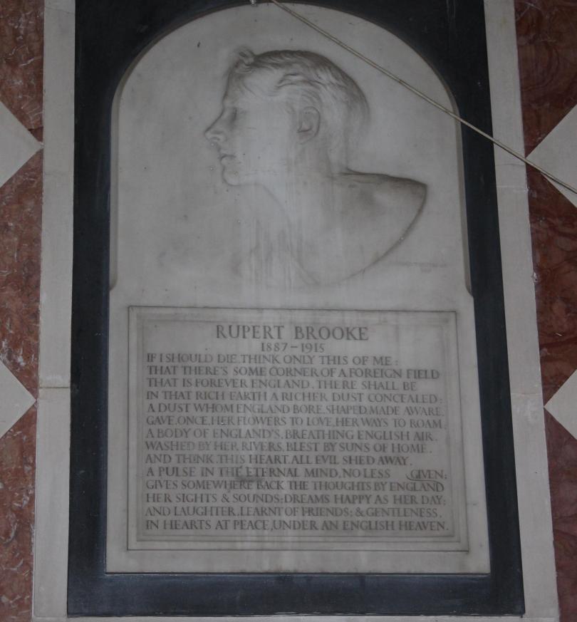 Unveiling a plaque to Arthur Ransome at Rugby School – Sophie Neville