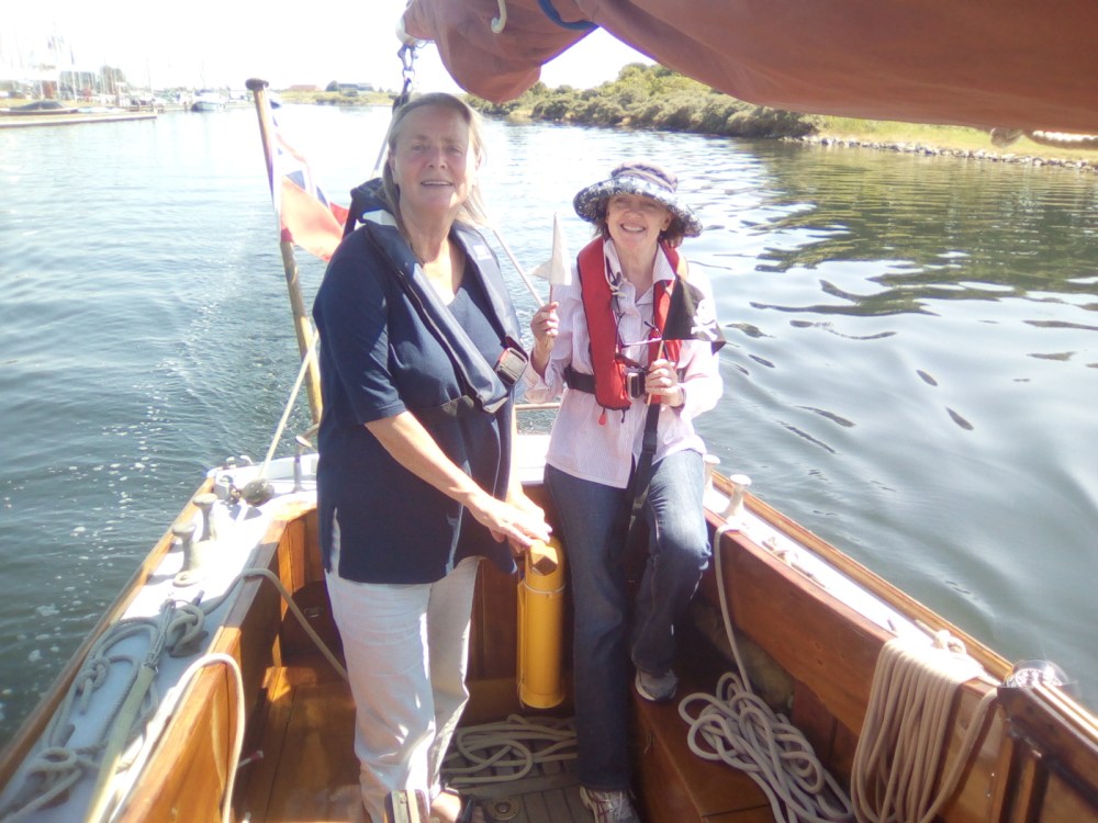 Sailing the Nancy Blackett in the Netherlands – part one – Sophie Neville