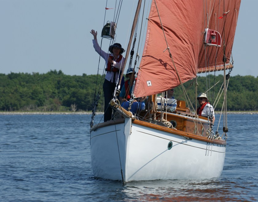 Sailing the Nancy Blackett in the Netherlands – part one – Sophie Neville