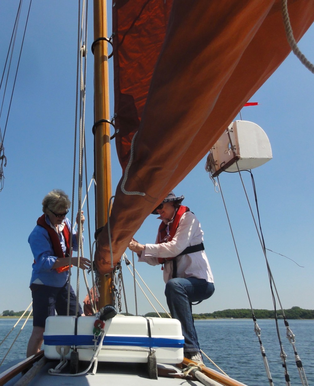 Sailing the Nancy Blackett in the Netherlands – part one – Sophie Neville